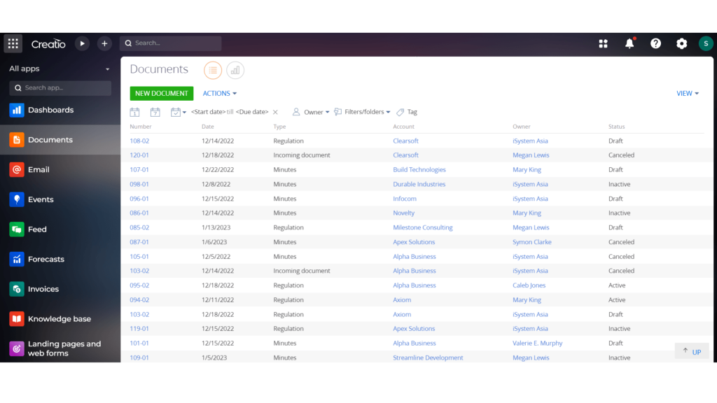 Document Management System Isystem Asia